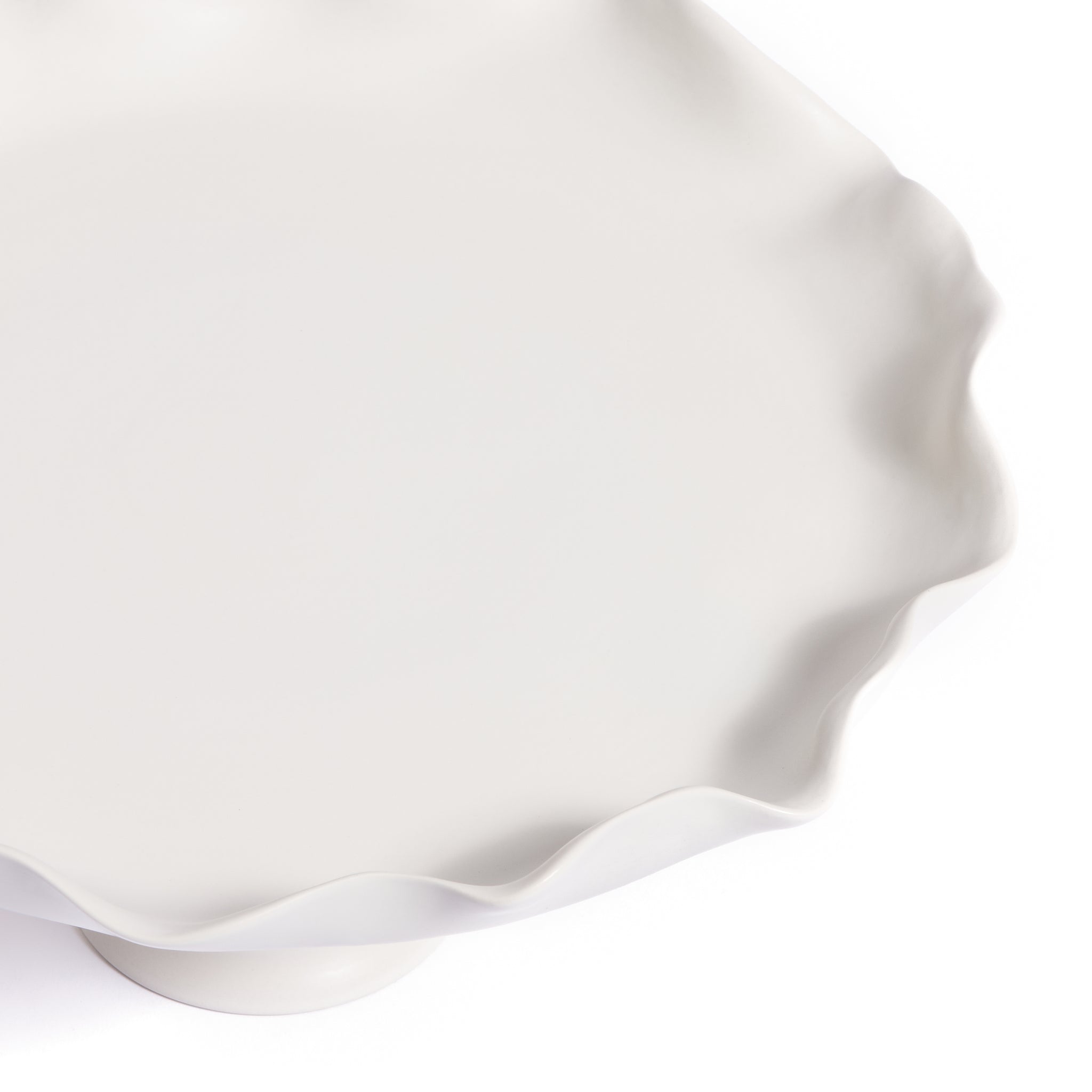 Large Vellum Cake Stand | Porcelain Display Stand | dbCeramic – DB CERAMIC