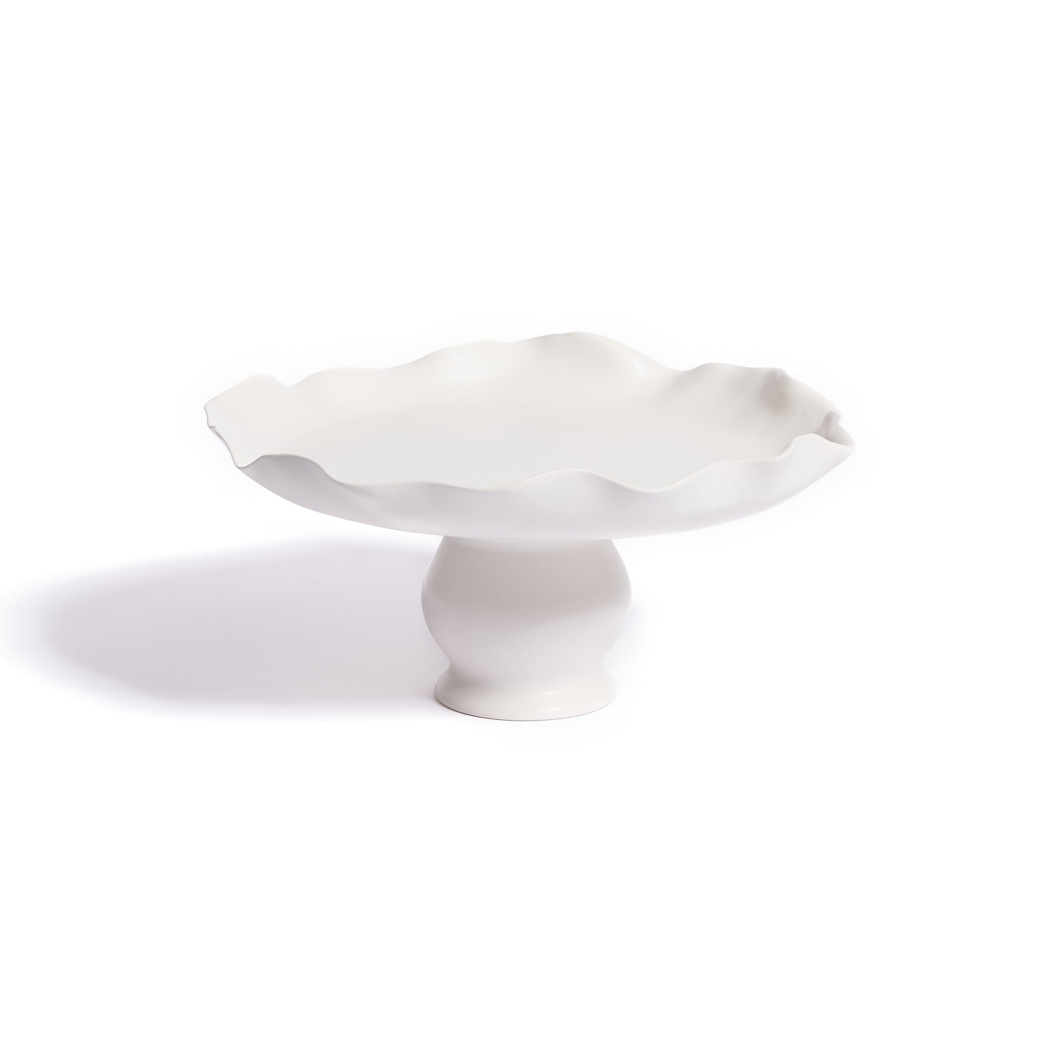 Large Vellum Cake Stand | Porcelain Display Stand | dbCeramic – DB CERAMIC