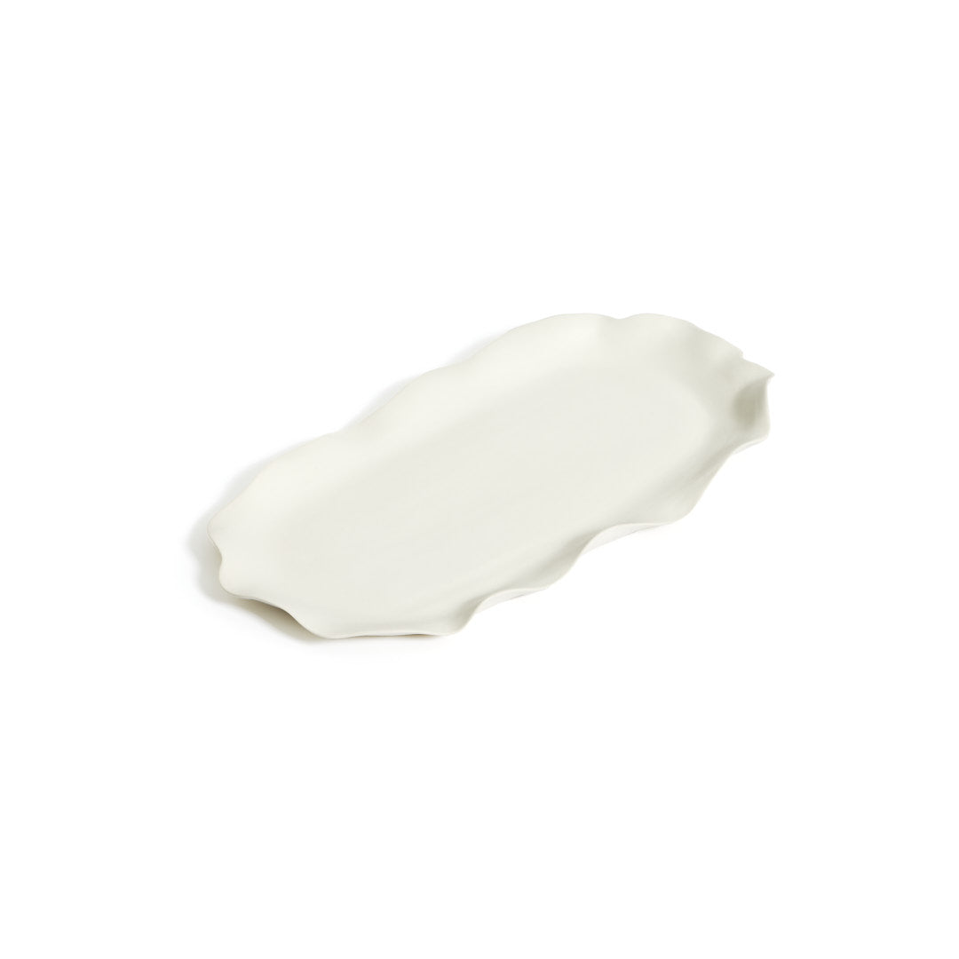 Large Vellum Flow Serving Platter | Ceramic Serveware – DB CERAMIC