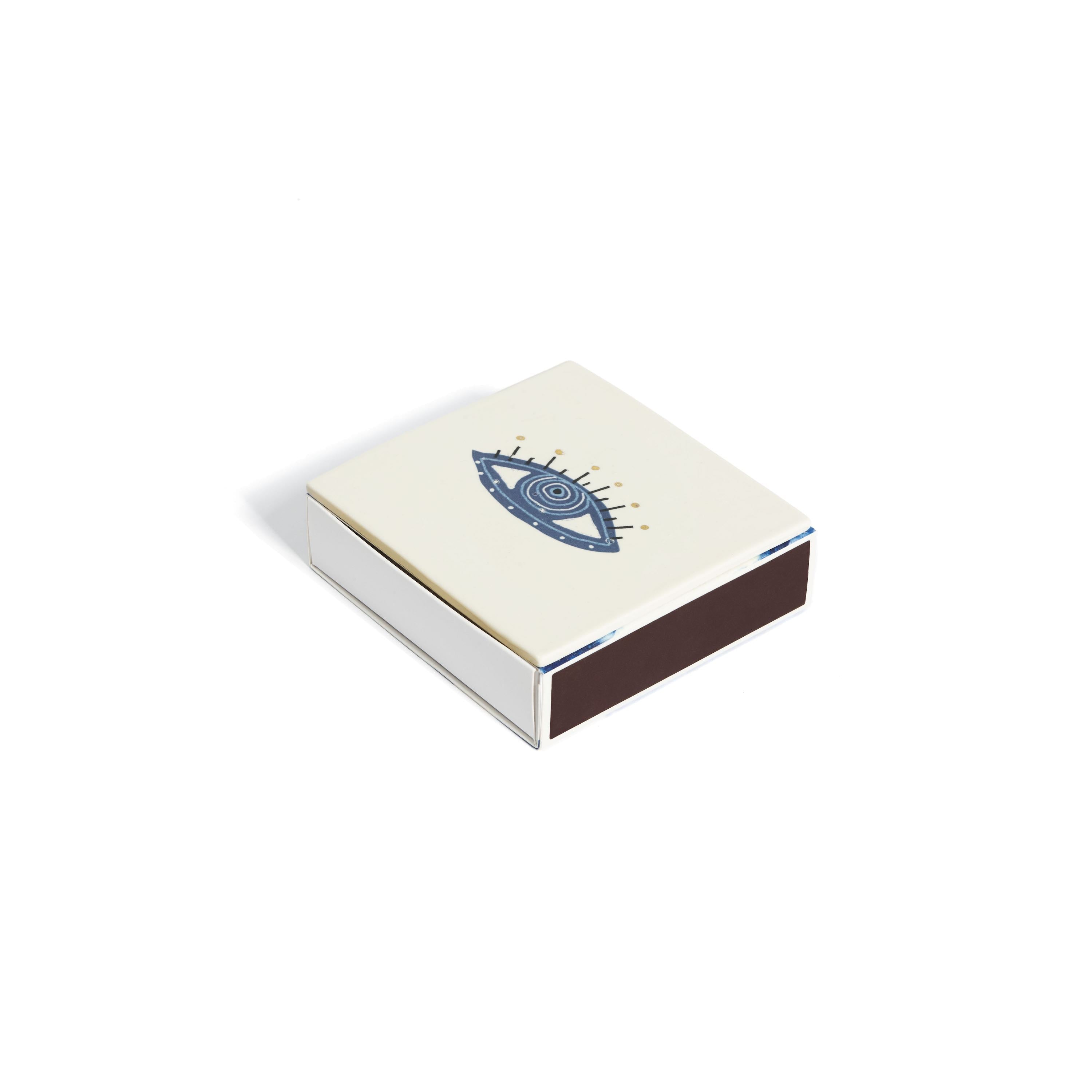Blue Tiled Matchbox | Ceramic – DB CERAMIC