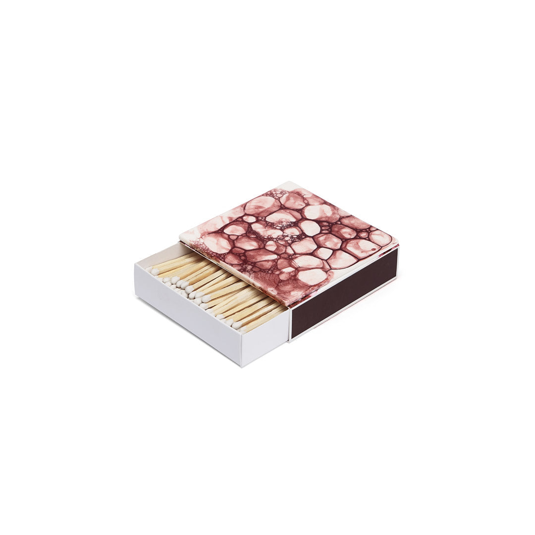 Burgundy Tiled Matchbox | Ceramic | dbCeramic – DB CERAMIC