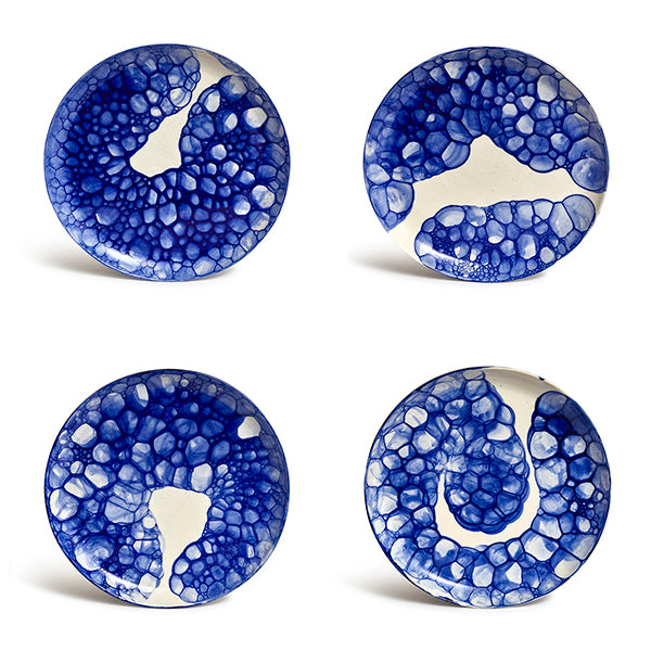 Medium Plate | Blue and White Plates | db Ceramic – DB CERAMIC